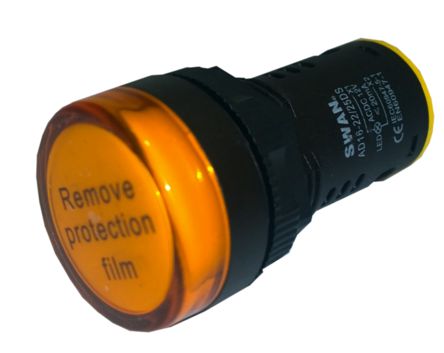AD16-22-220V ORANGE - PILOT LIGHT LED ORANGE 220V 22MM
