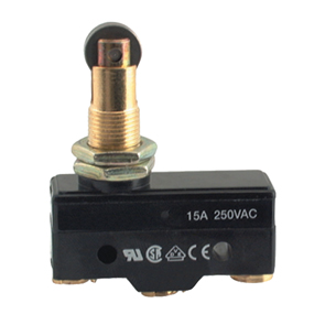 B183G / MJ2-1308 - LARGE MICRO LIMIT SWITCH SPDT ROLLER PIN SC