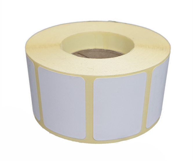 LBWB10048 - SELF ADHESIVE WHITE BLANK LABEL 100x48mm-1K/ROLL