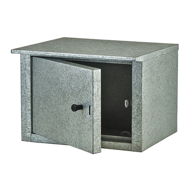 DB-PTA-181809-GAL - STEEL METER ENCLOSURE PTA GALVANISED 18x18x9 ...
