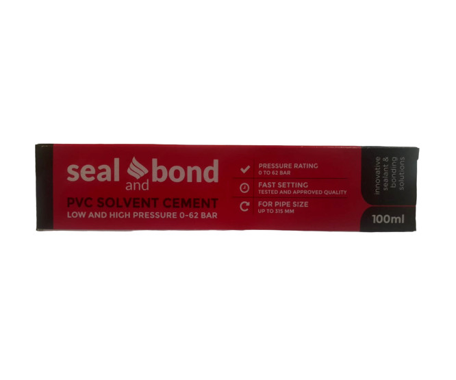 SB-33012 - SEAL AND BOND PVC CEMENT TUBES 100