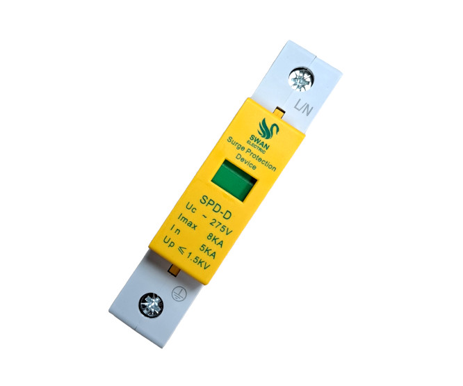 SPD-5KA-8KA-275V - SURGE PROTECTION 1P 5/8KA 275V CLASS D T3
