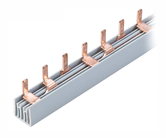 BBI-3P-100A-27MM - BUSBAR INSULATED 3PH 100A 1M 10kA