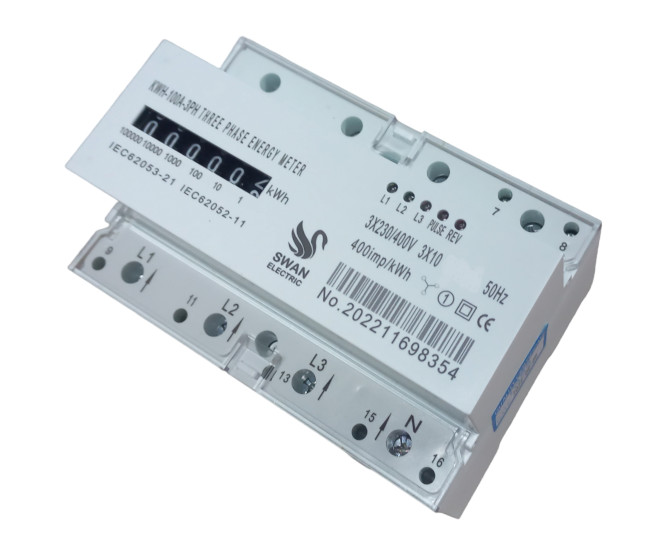 KWH-5A-3PH - KWH METER C/T 5A 3P MECHANICAL FACE