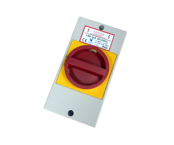 LBS-40A-4P-ENCL - LOAD BREAKING SWITCH 40A 4P+ENCLOSURE